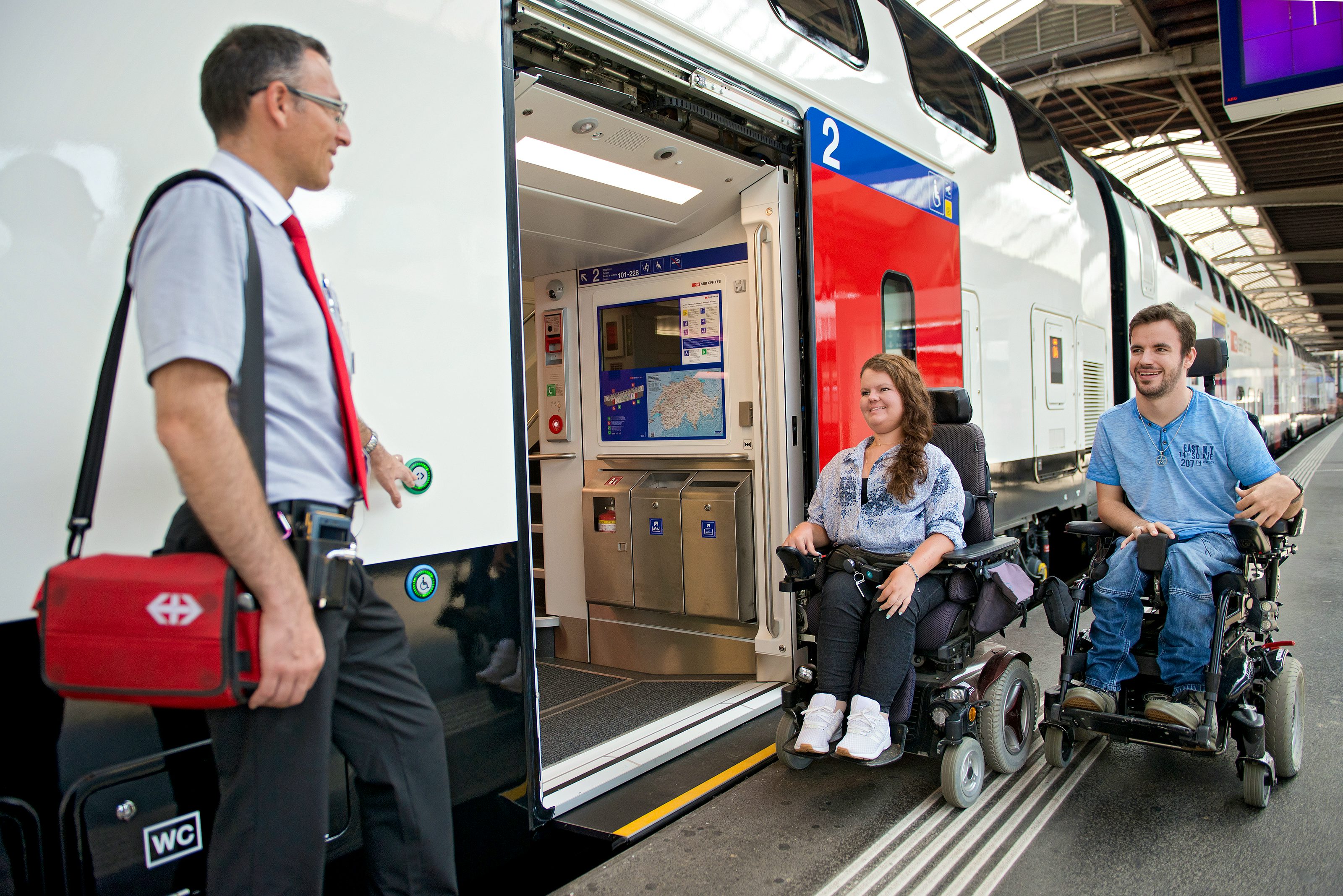 Travel with reduced mobility | SBB