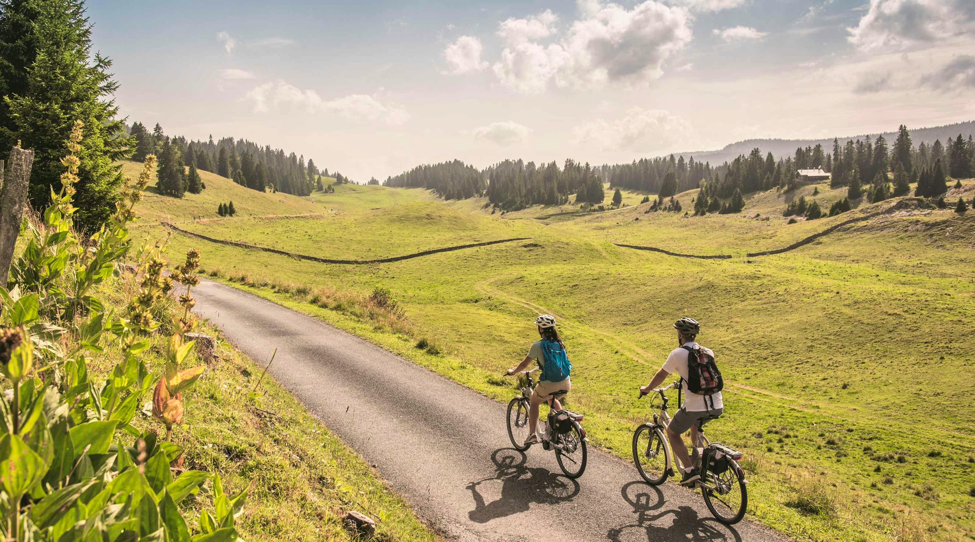 Die Route Verte für E-Bikes von Schaffhausen nach Genf | SBB