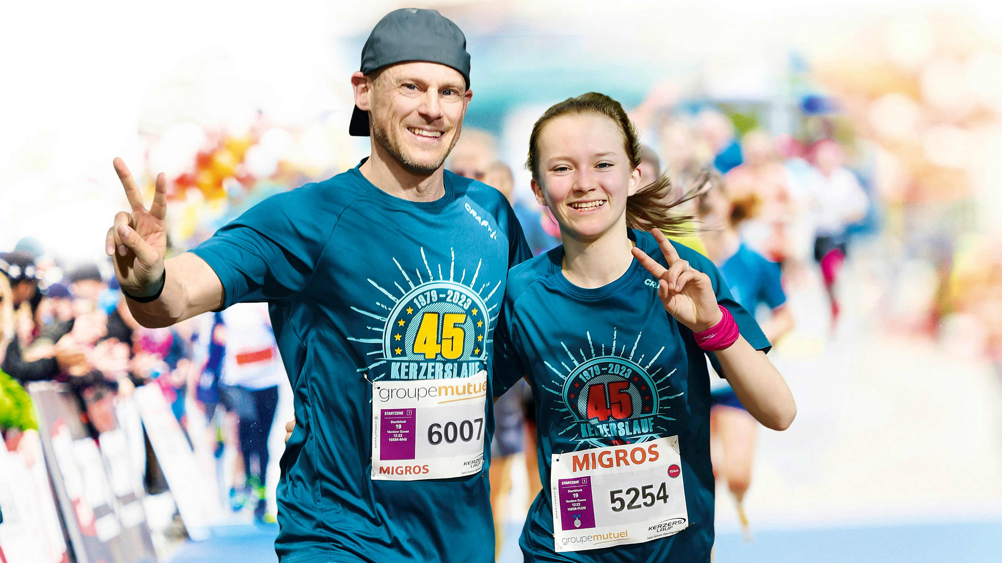 Mit dem Swiss Runners Ticket an den Kerzerslauf | SBB