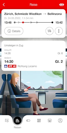 SBB Mobile: jetzt noch praktischer und informativer | SBB