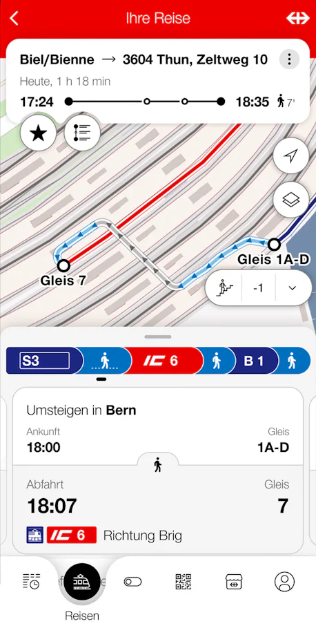SBB Mobile: Ihre persönliche Reisebegleitung | SBB