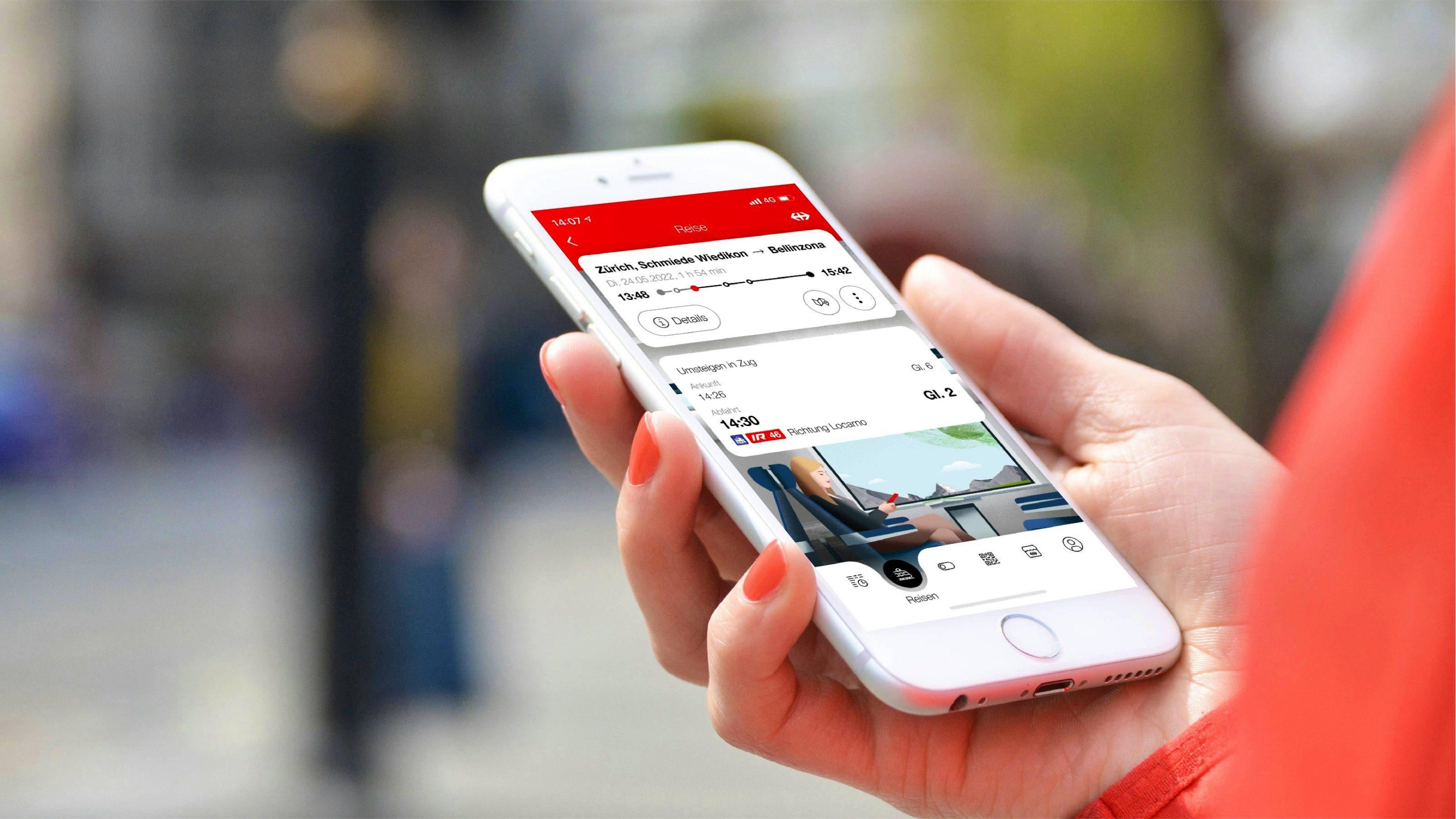 SBB Mobile: jetzt noch praktischer und informativer | SBB