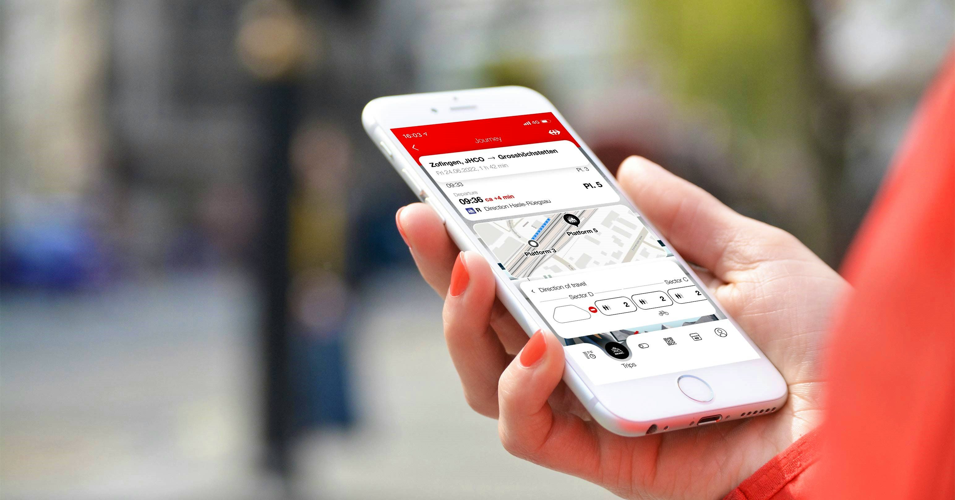 SBB Mobile: now even more practical and informative | SBB