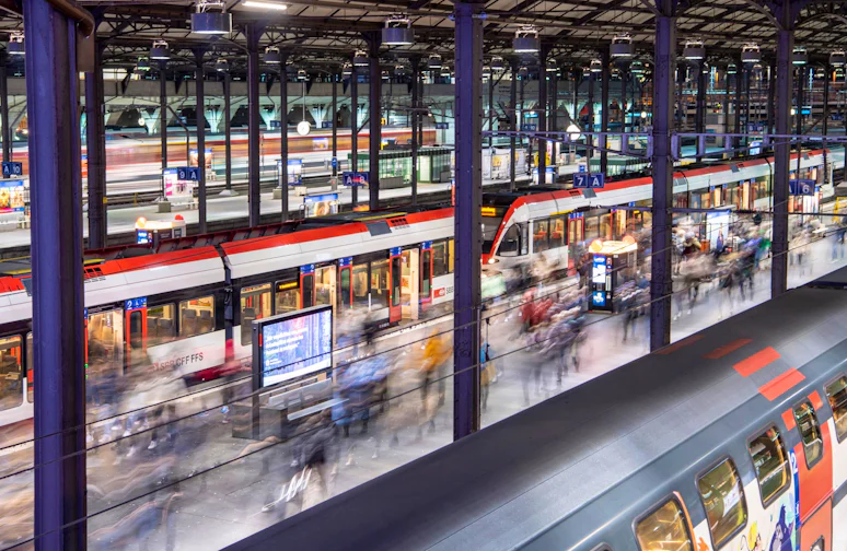 Durchgangsbahnhof Luzern mit Zufahrtsstrecken | SBB