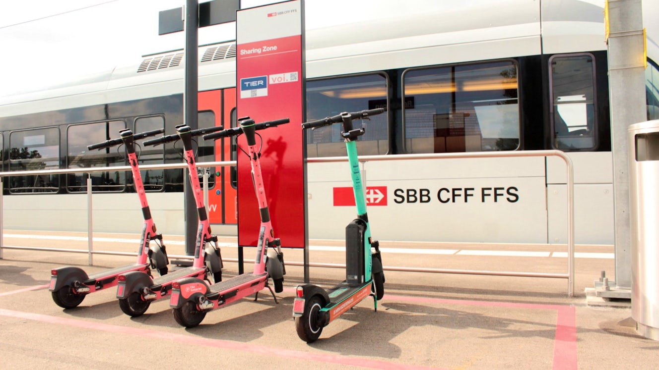 Rent an e-scooter | SBB