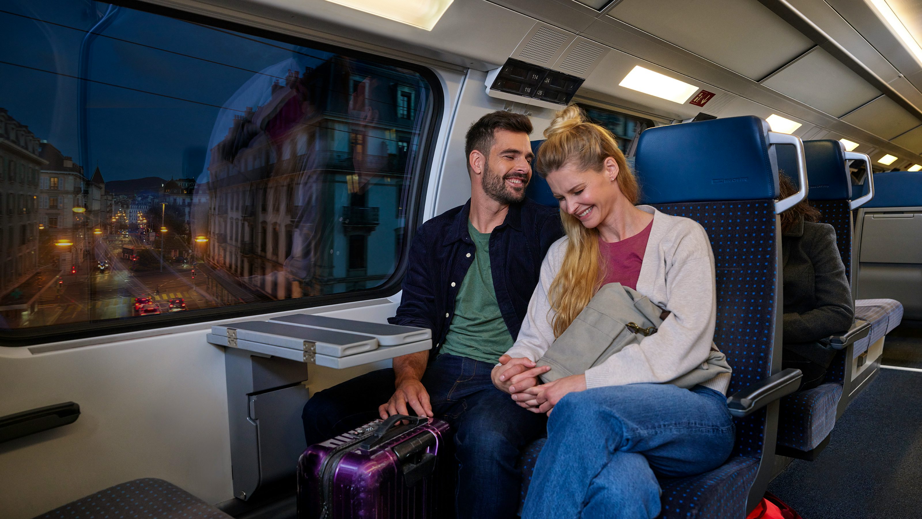 Morning train to Geneva Airport | SBB