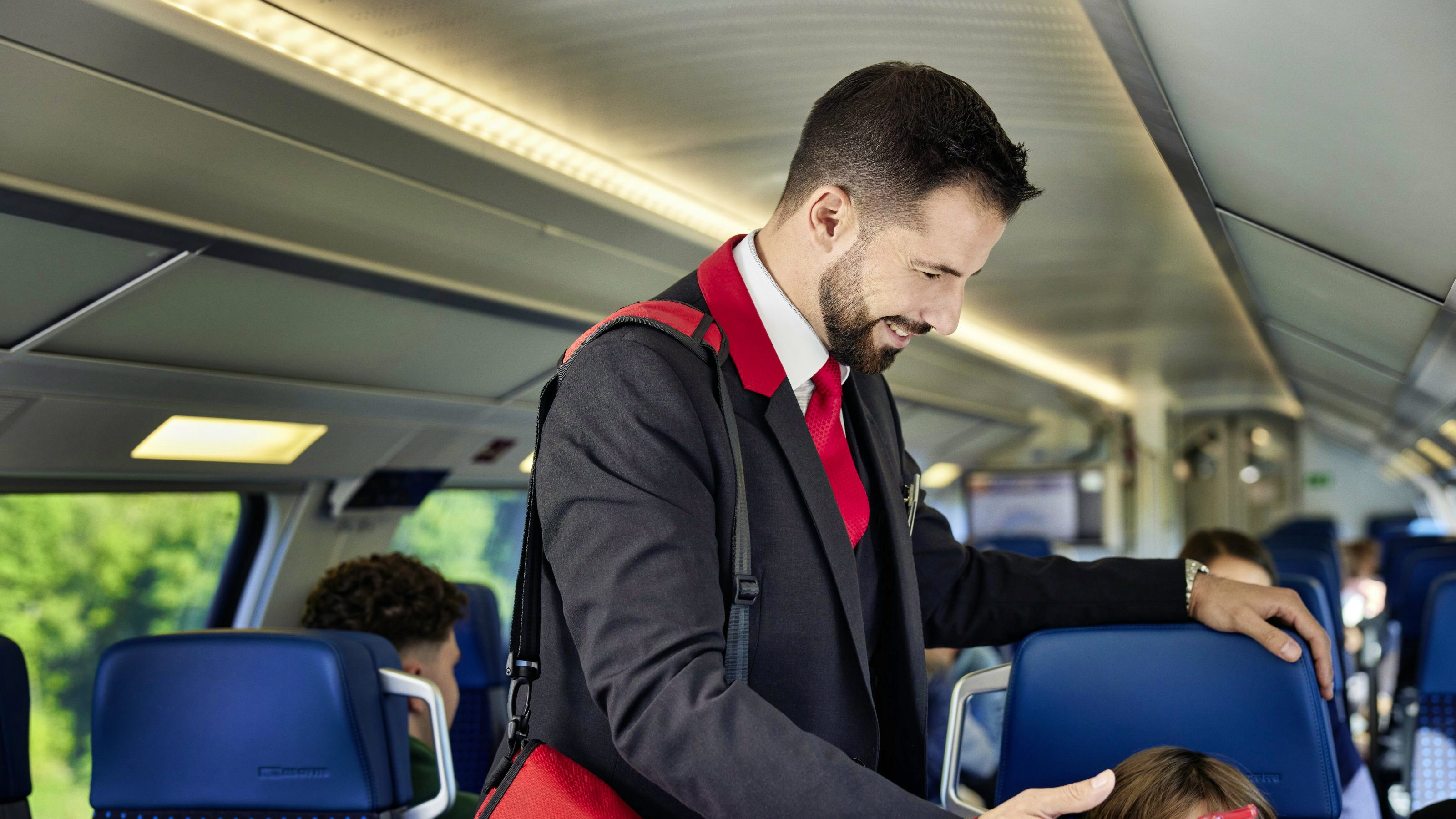 Passenger attendant for frequency surveys | SBB